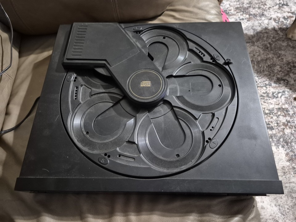 SANSUI CD-3100ME -RaRe- Vintage 5-CD Tray Compact Disc Player Used As ...