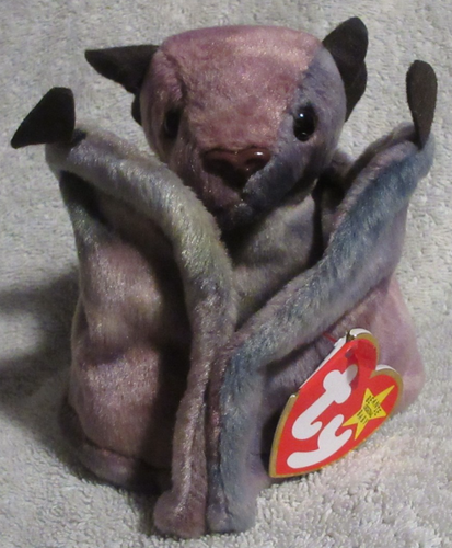Ty Beanie Baby Batty the Bat DOB October 29, 1996 MWMT Free Shipping | eBay