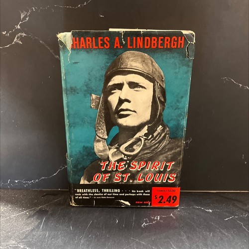 the spirit of st. louis book, by charles a. lindbergh, 1954 Hardcover ...
