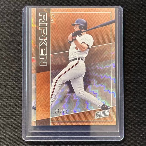 🛸2025 PANINI THE NATIONAL SILVER PACKS Lightning Spokes /25 CAL RIPKEN ...