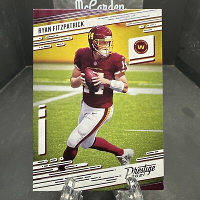 2021 Prestige Ryan Fitzpatrick #153 Washington Football Team | eBay