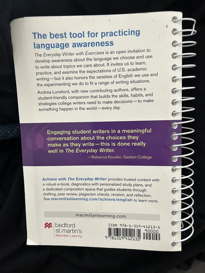 Everyday Writer 8th Edition | eBay