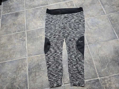 Nike Pro HyperWarm Womens Plus 2X Leggings AR1912-010 Black Workout | eBay