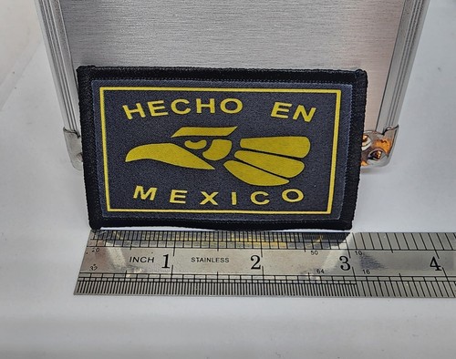 Hecho En Mexico Morale Patch Tactical 2x3 patch | eBay