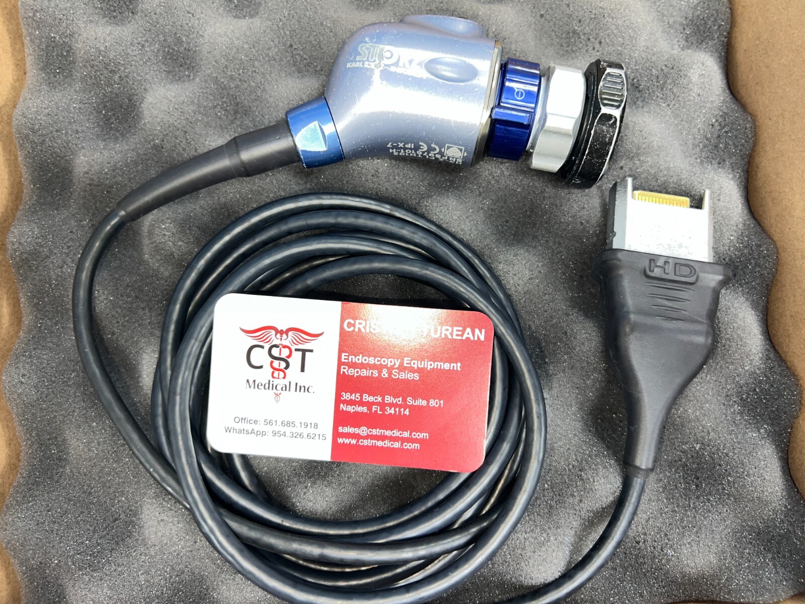 Karl Storz Image 1 S Spies TC200+TC300 w/TH102 Head, Keyboard, 4.2 ...