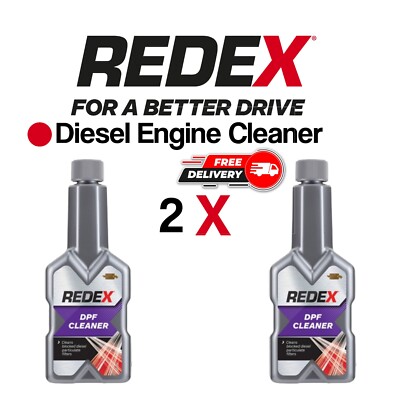 2 x Redex Diesel Particulate Filter Cleaner (DPF) Diesel Treatment 250ml x 2 | eBay UK