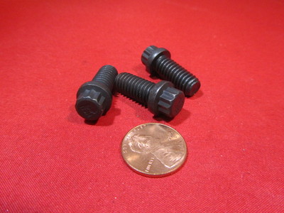 12 Point Flanged, Ferry Bolt, Steel, FT, 5/16"-18 x 3/4" Length, 50 Pcs ...