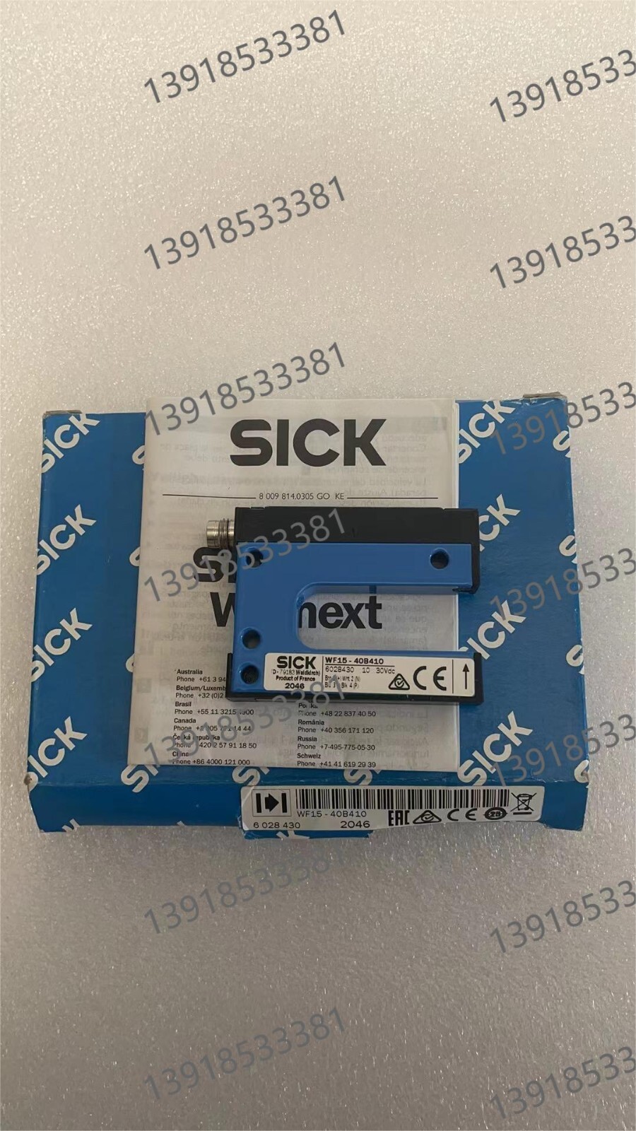 NEW PLC Photoswitch Fork Sensor WF15-40B410 6028430 IN STOCK FAST ...