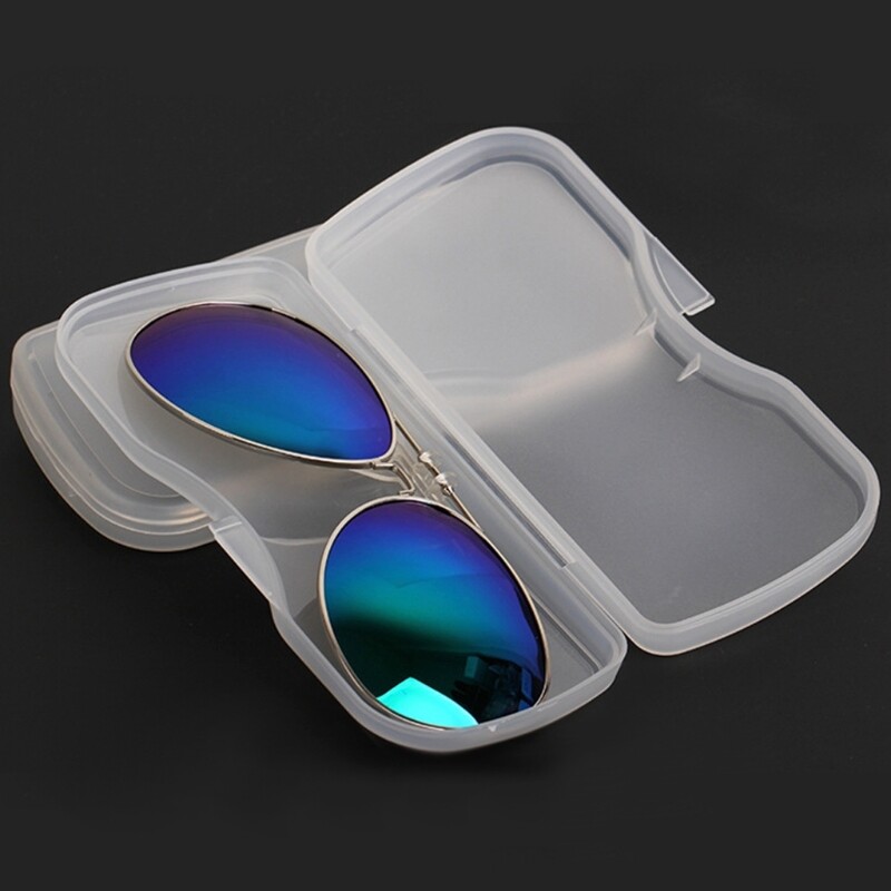 Sunglasses Holder Box Eyeglasses Storage for Case PVC Sunglasses Pouch ...