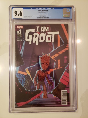I Am Groot 1 Smallwood variant CGC 9.6 Marvel Comics 2017 | eBay