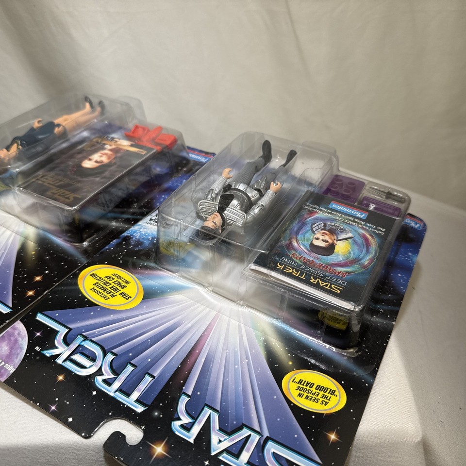 Star Trek DS9 Vash & Jadzia Dax 5" Action Figures 1995 Playmates Set of ...