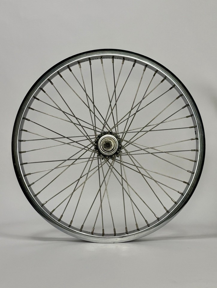 1987 Peregrine Super Pro 48s Wheel Set Chrome Old School BMX 48 ...