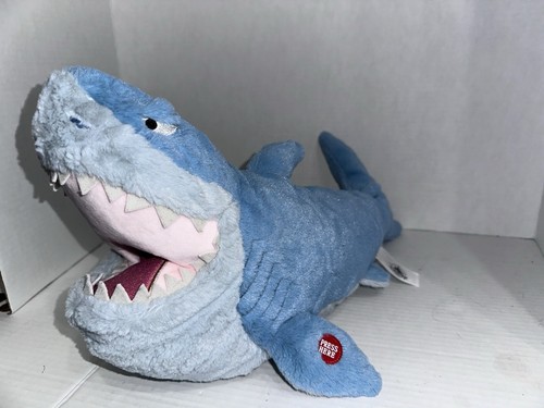 Disney Parks Bruce Shark Plush Talking Sound 18" Stuffed Finding Nemo ...