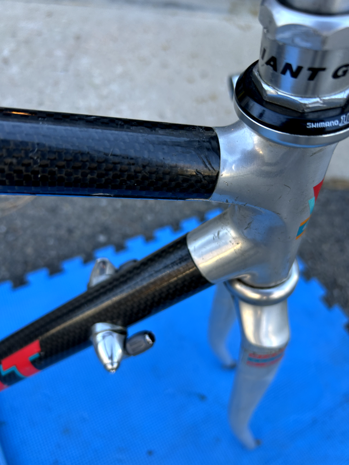 Vintage GIANT CADEX 980 C Carbon Fiber Road Frame – 54 cm | eBay