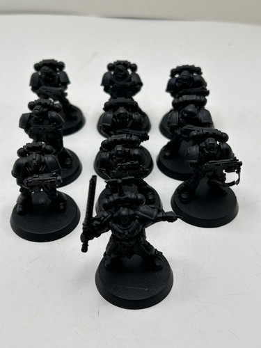 Warhammer 40K First Born Tactical (10) Space Marines Army Lot Painted ...
