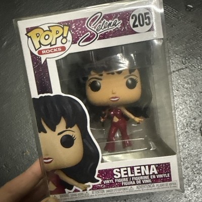 Funko Pop Rocks Selena #205 Vinyl Figure Burgundy Sparkle Outfit W ...