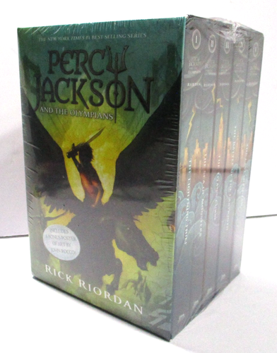 Percy Jackson and the Olympians Complete Series 5-Book Boxed Set ...