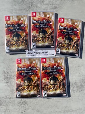 ATTACK ON TITAN 2 THE FINAL BATTLE - SWITCH by Tecmo Koei 🚚 | eBay