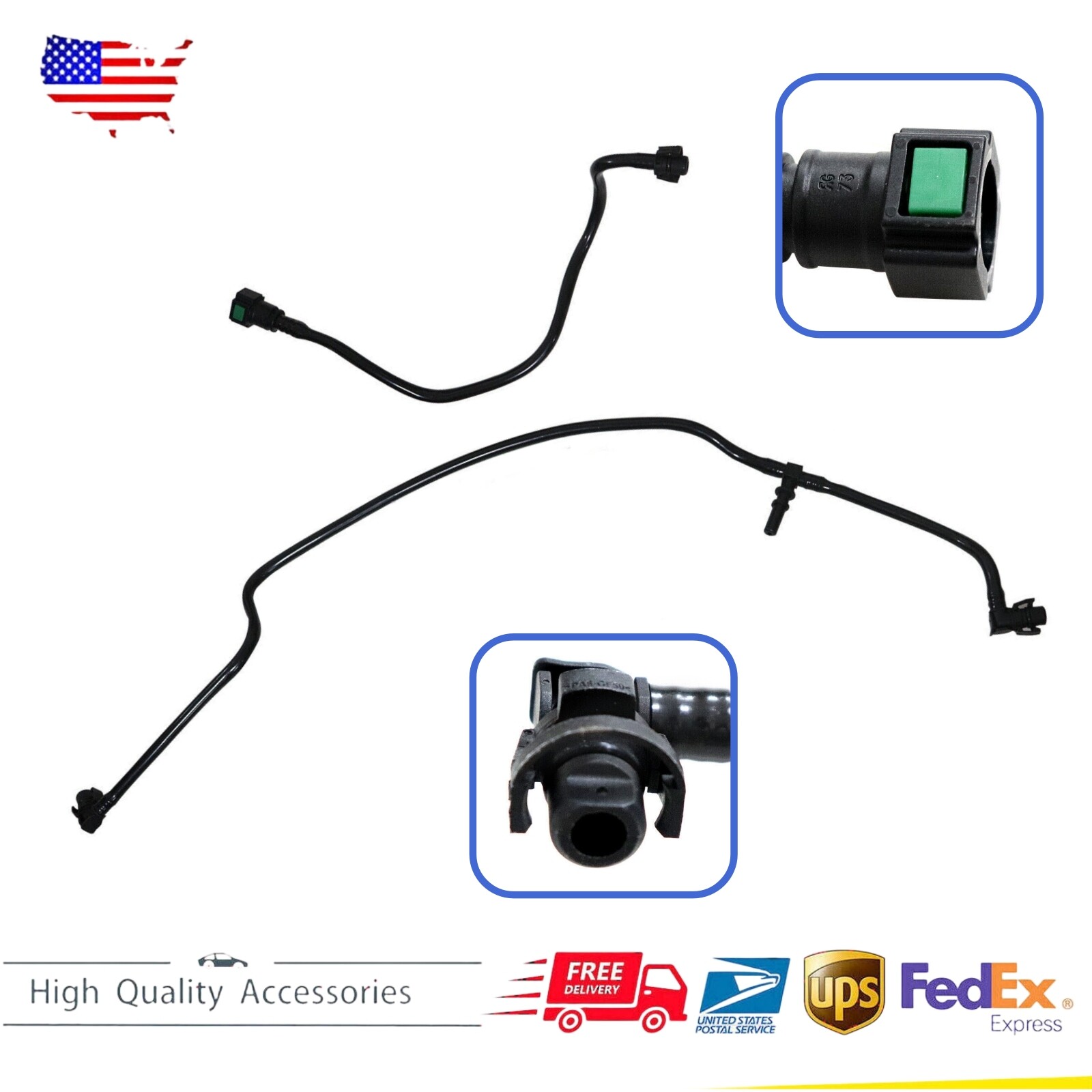 Reservoir Water Hose FOR Engine Land Rover Range Rover LR146301 ...