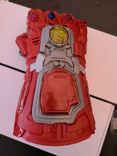 MARVEL AVENGERS IRON MAN INFINITY GAUNTLET HASBRO GLOVE LIGHTS SOUND ...