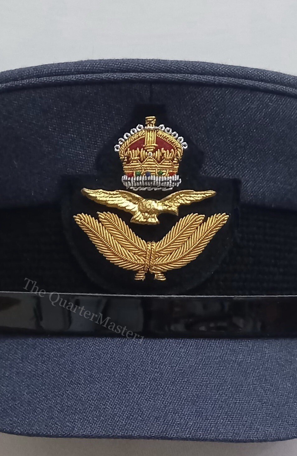 RAF Royal Air force officer No:1 dress Cap/ Hat with RAF King's Crown ...