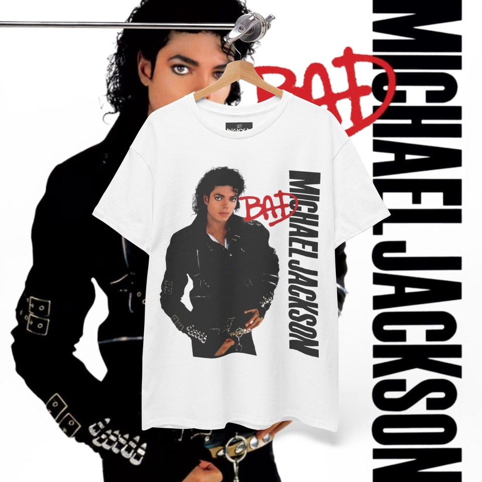 Michael Jackson Bad T Shirt Unisex Heavy Cotton Tee | eBay