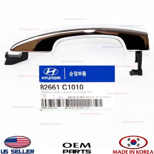 Ручка в сборе дверь снаружи натуральная! Hyundai Sonata 2015-2019 82661 ...