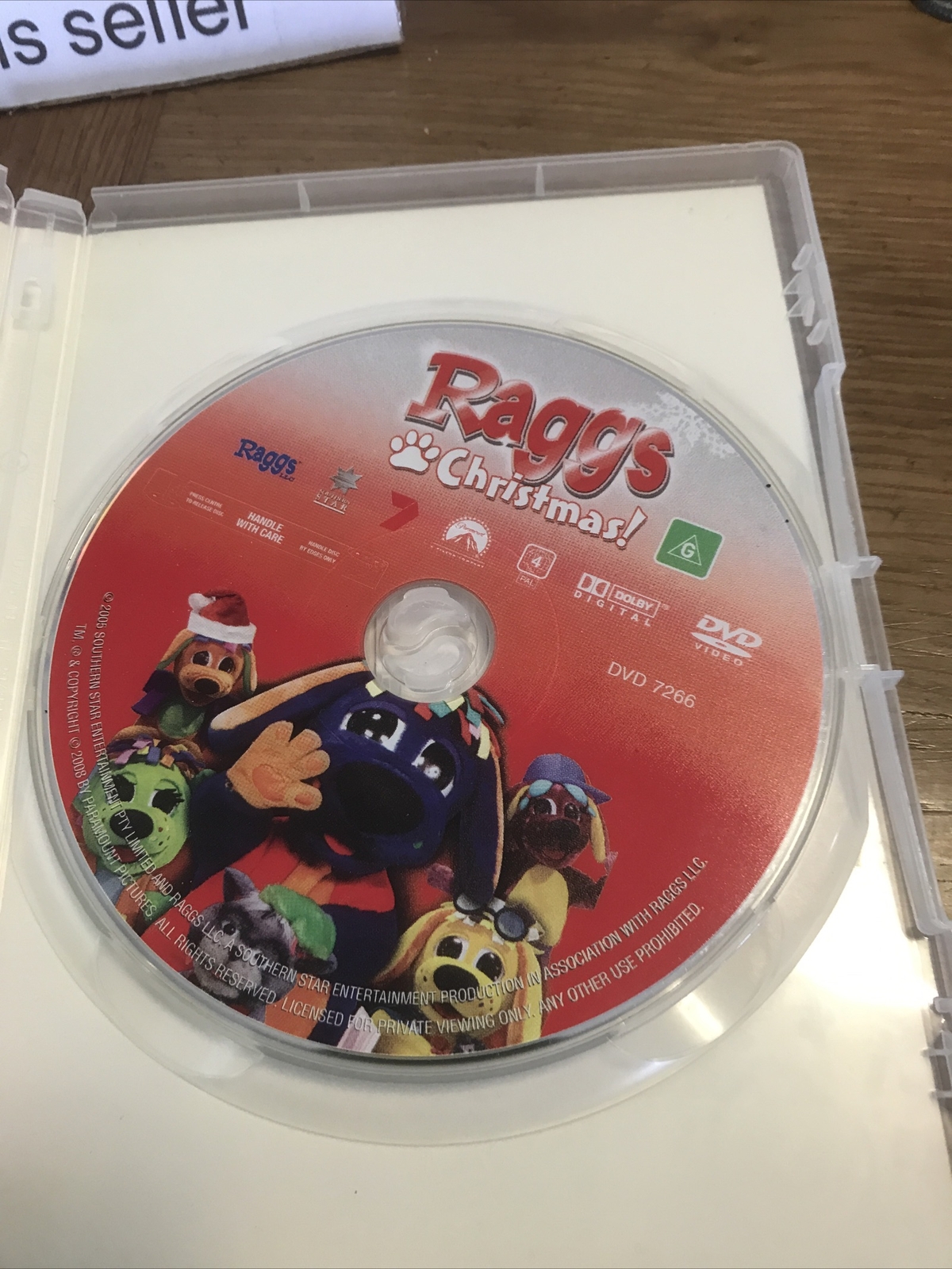 Raggs Christmas Dvd Australian Release Kids Puppet Show 9324915072664 ...