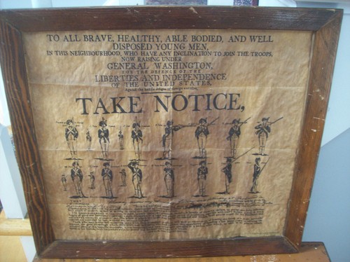 Gerorge Washington call to arms Poster Aged Parchment Paper ...