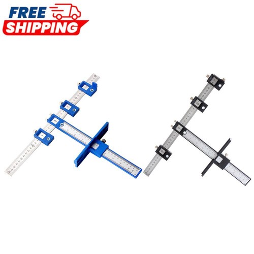 Hole Punch Jig Tool Center Drill Bit Guide Locator Wood Drilling Tool ...