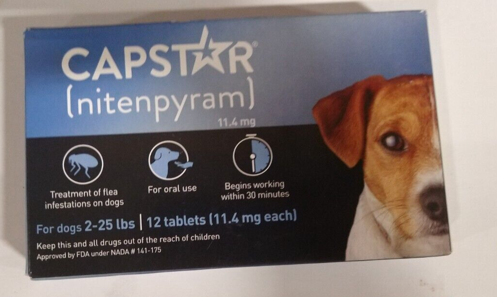 NEW Capstar Nitenpyram For Dogs 2-25 LBS (12 COUNT) | eBay