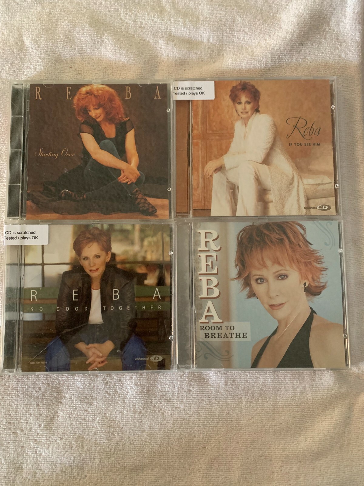 5 CD lot - Reba McEntire s/t, Whoever's in New England, Greatest Hits ...