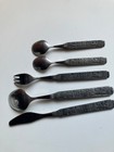 Norwegian Hardanger Bestikk Konge Pewter Viking 5 Piece Place Setting ...