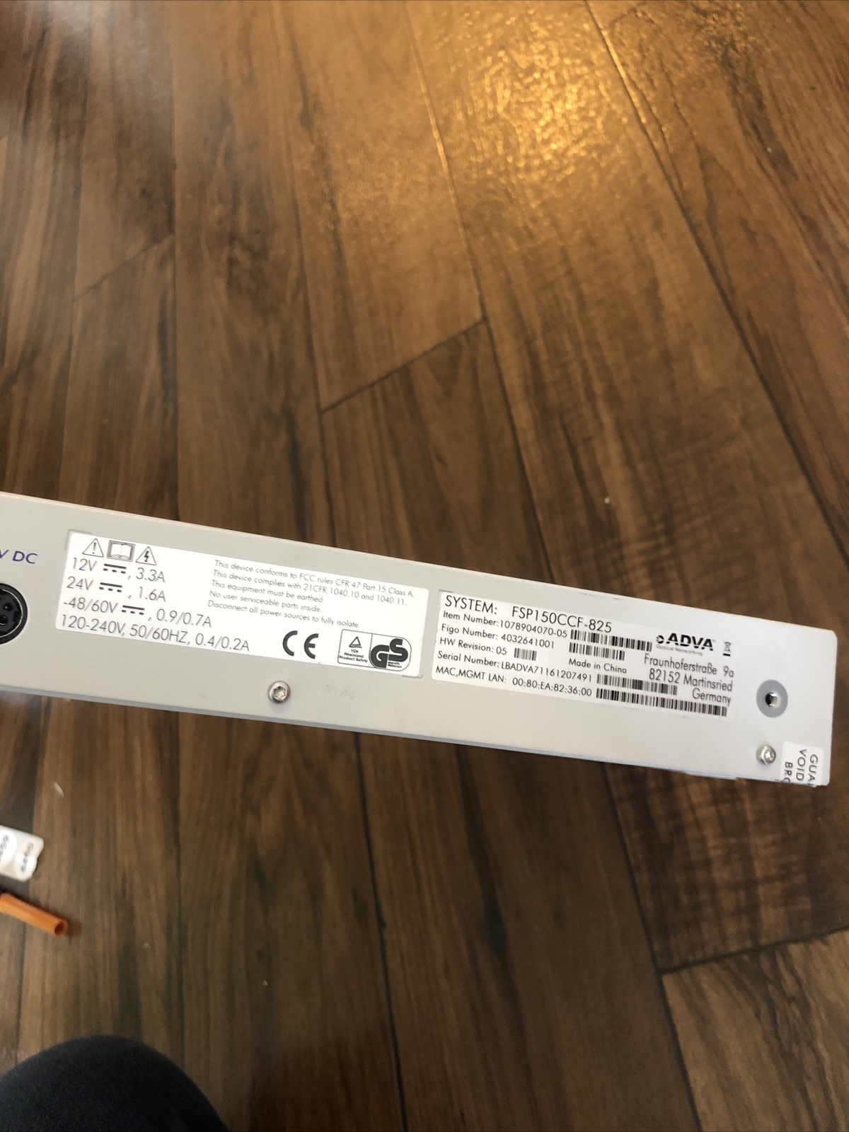 ADVA+FSP+150cc-ge114h+Demarcation+Network+Module+Switch for sale online ...