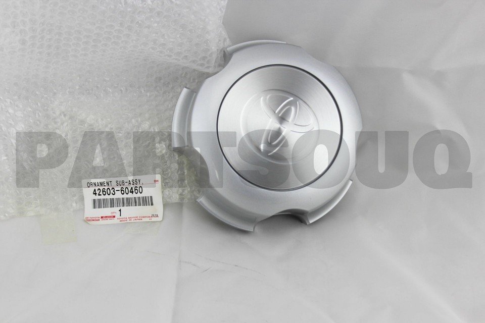 4260360460 Genuine Toyota ORNAMENT SUB-ASSY, WHEEL HUB(FOR FRONT) 42603 ...