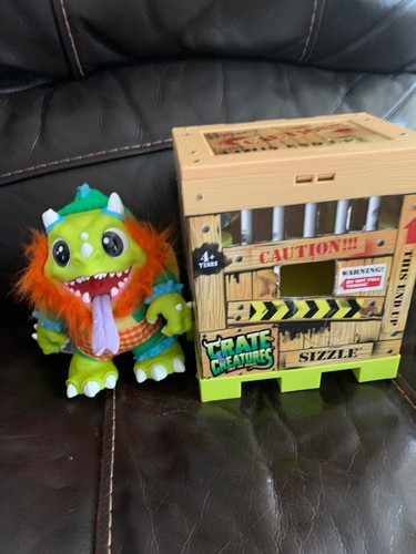 Crate Creatures Surprise - Sizzle, Motion Sensor Interactive Toy ...