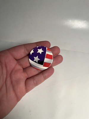 Vntg POG 1990s USA United States Flag Stars Stripe Milk Bottle HTF Game ...