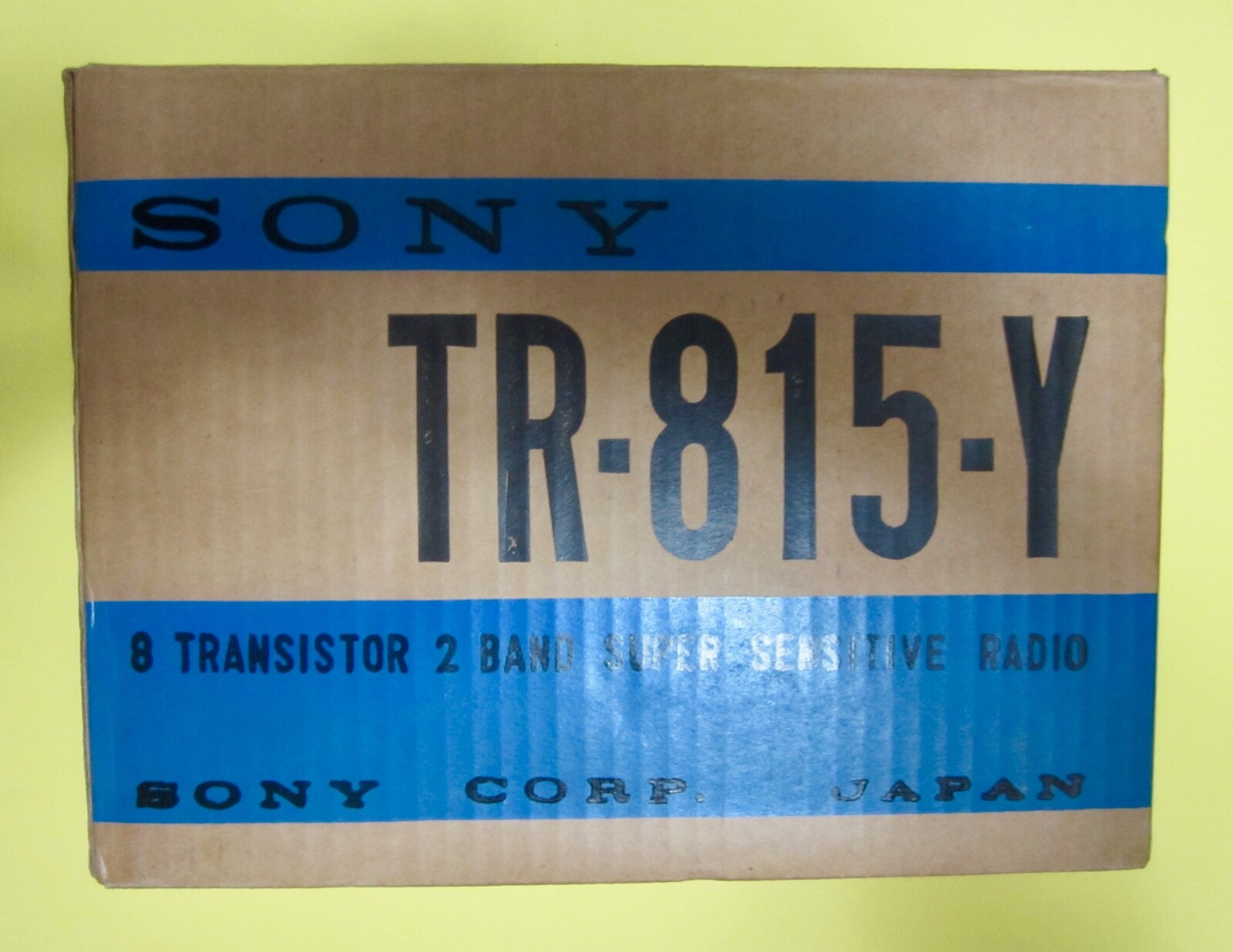 Sony TR-815-Y Shortwave 8 Transistor Radio Box | eBay