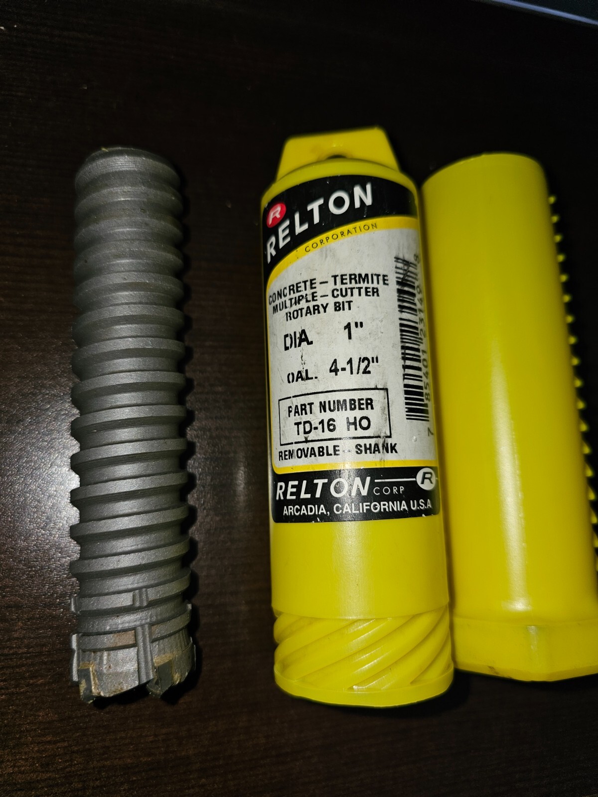 relton rotary rebar eater multiple cutter 1" part number TD-16 HO , 4-1 ...