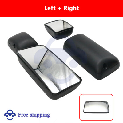 1 Set Fits 2008-2020 HINO 145 165 238 258 268 338 7.7L Side Door Mirror ...