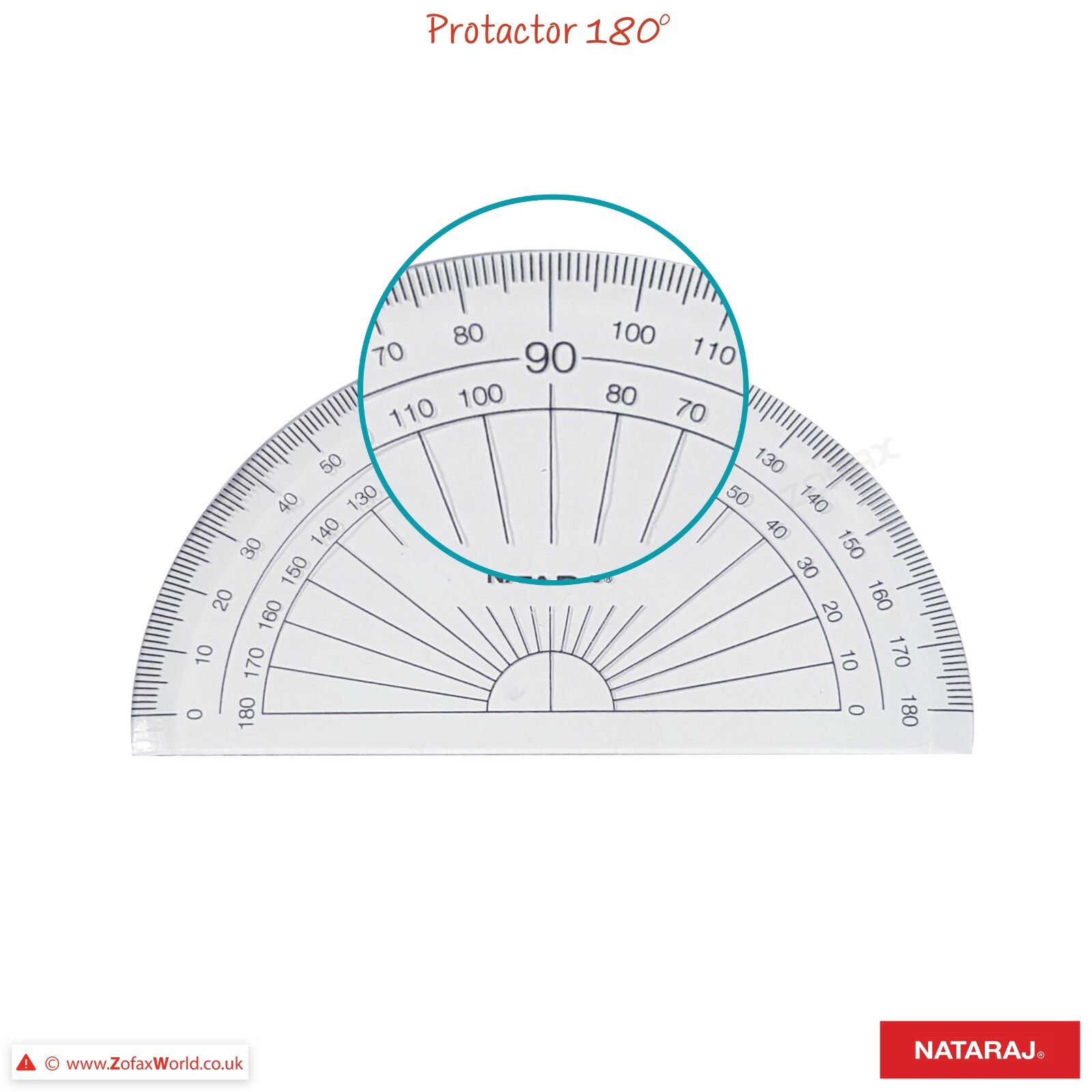 NATARAJ Ultimax Maths Geometry Set Compass Divider Protector Set ...