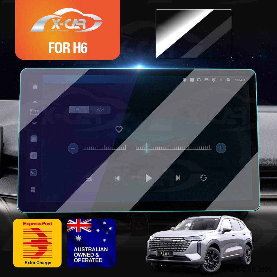 Tempered Glass Screen Protector for GWM Haval H6 2025-Onwards Dash ...