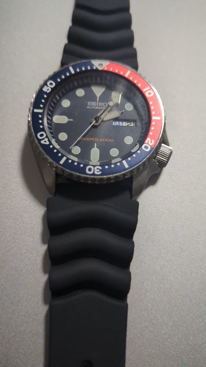 Seiko SKX009 Navy Boy 7S26 0020 Automatic Diver Pepsi… - Gem