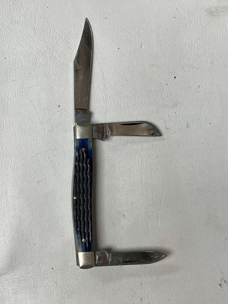 CASE 6344 SS 3-BLADE FOLDING POCKET KNIFE | eBay