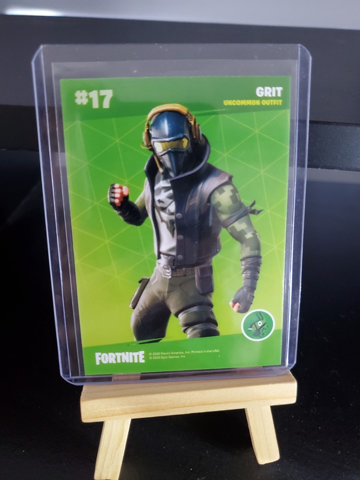 2020 Fortnite Series 2 Holo # 37 GRIT Uncommon Outfit USA Print | eBay