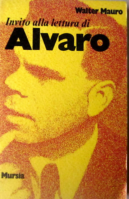INVITO ALLA LETTURA DI ALVARO di WALTER MAURO | eBay