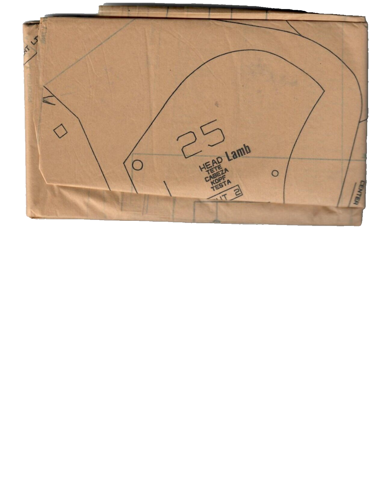 Butterick 4683 Sewing Pattern Indoor Tent Barn Stuffed Animals Lamb Pig ...