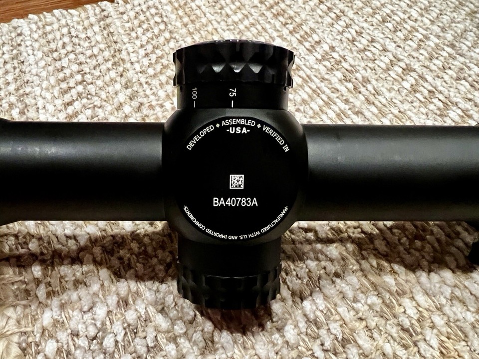 Nightforce ATACR 4-16x50 F1 FFP Illuminated Mil-XT Zero Stop Rifle ...