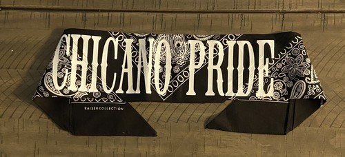 CHICANO PRIDE Bandana BLACK COLOR | eBay