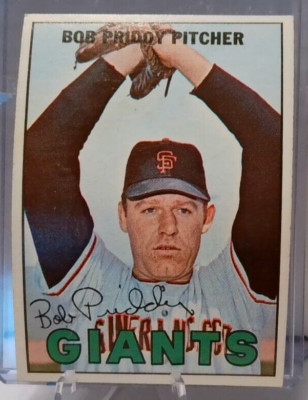 #2377 1967 TOPPS BASEBALL #26 BOB PRIDDY TRADE STATEMENT | eBay